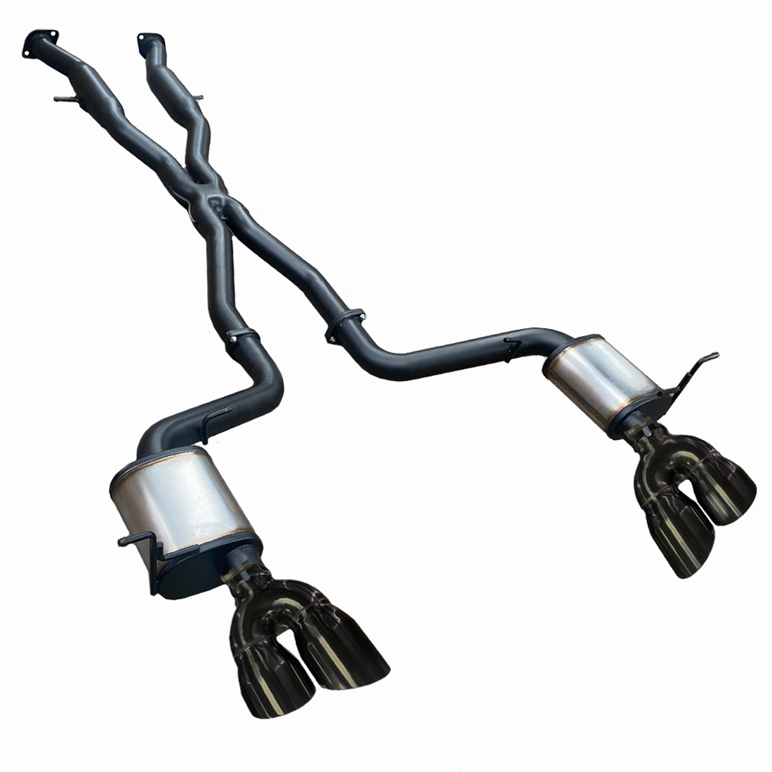 Jeep Grand Cherokee Exhaust Trackhawk 6.2L Supercharged 3" Cat Back ...