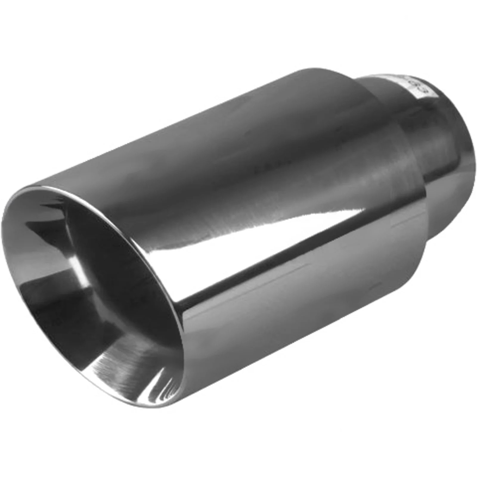 4" Exhaust Tip Double Walled / Angle Cut / Rolled In - RAZER