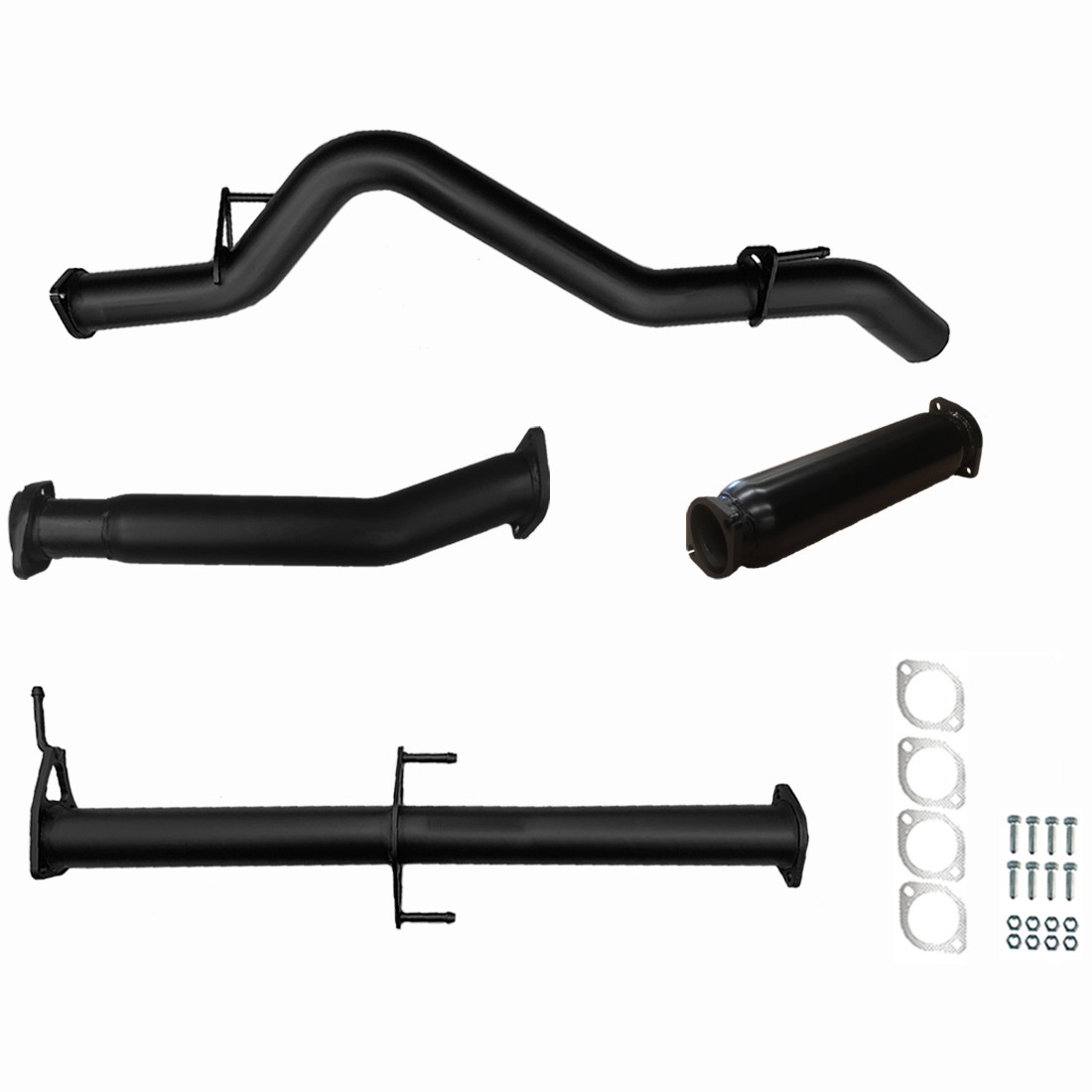 Mitsubishi MQ Triton Exhaust 2.4L 3" DPF Back With Hotdog - IGNITE Exhausts