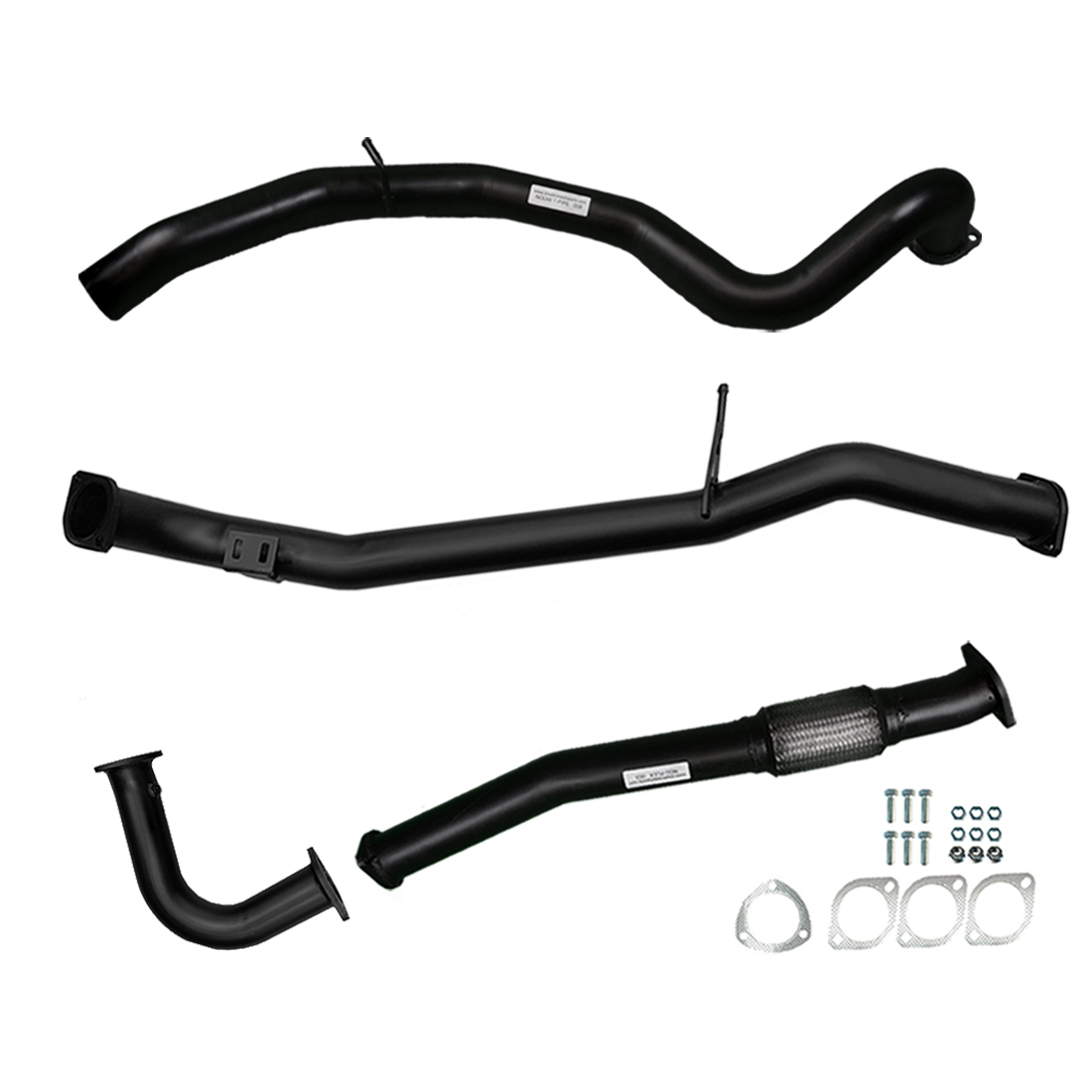Nissan GU Patrol Exhaust 4.2L Turbo Diesel Wagon 3" Dump Pipe Back ...