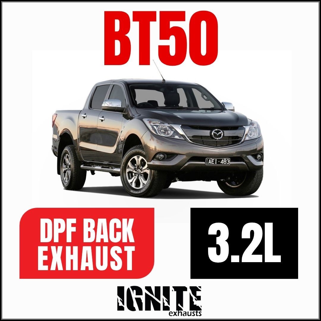 Mazda BT50 3.2L 3 Inch Exhaust Systems | Ignite Exhausts