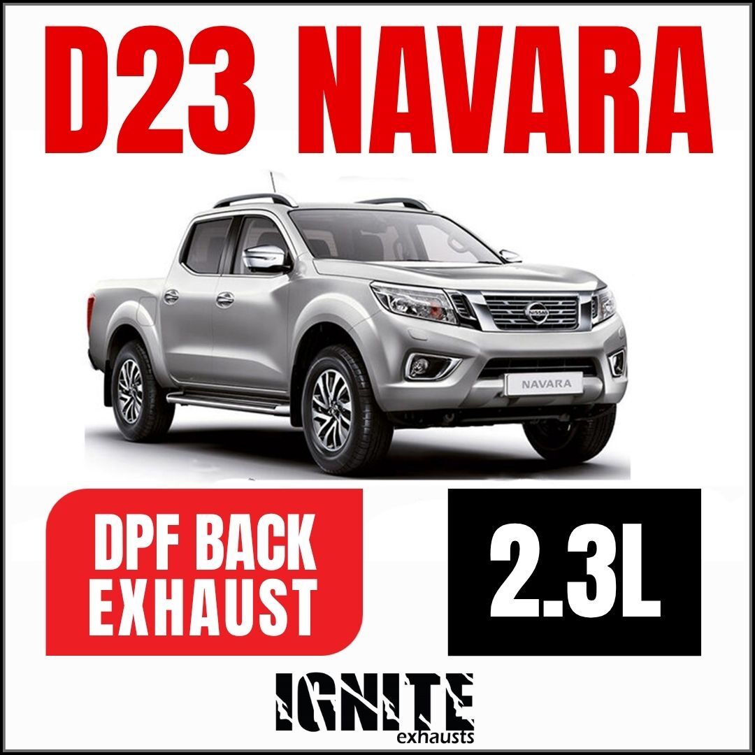 Nissan D23 Navara NP300 3 Inch DPF Exhaust Systems | Ignite Exhausts
