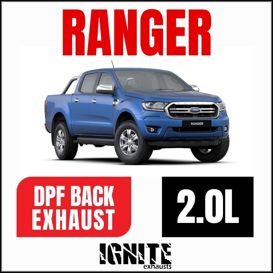 Ford Ranger PX3 DPF Model Ignite Exhaust