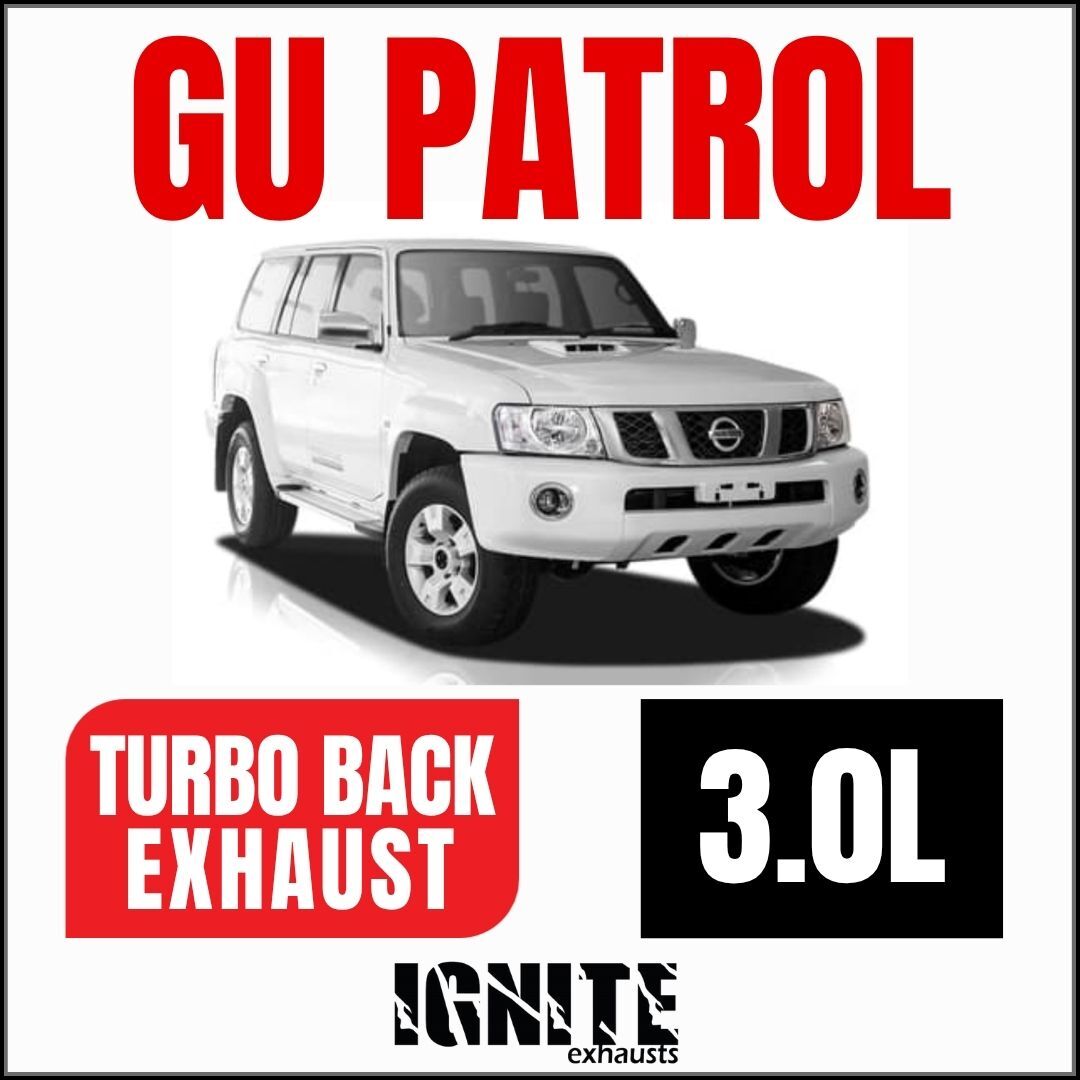 GU Patrol 3L Wagon 3 Inch Exhaust Systems | Ignite Exhausts