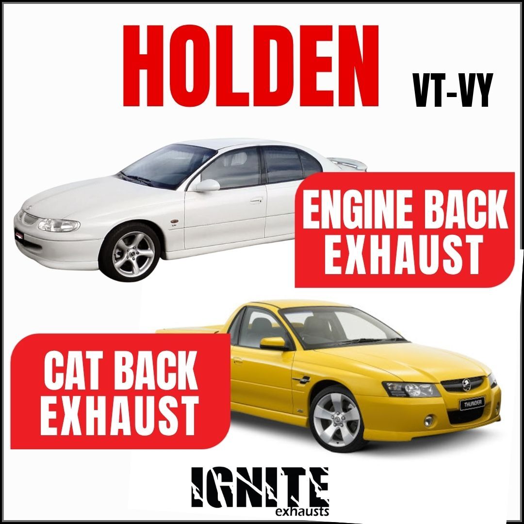 Holden Commodore VT - VY V6 Sedan/Ute Performance Exhausts