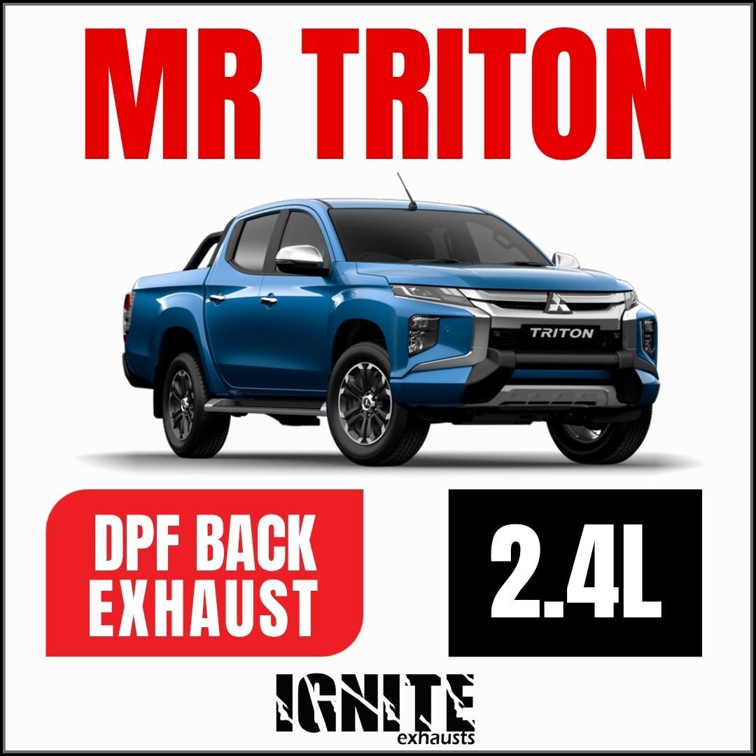 Mitsubishi Triton MR 2.4L DPF Model Ignite Exhaust