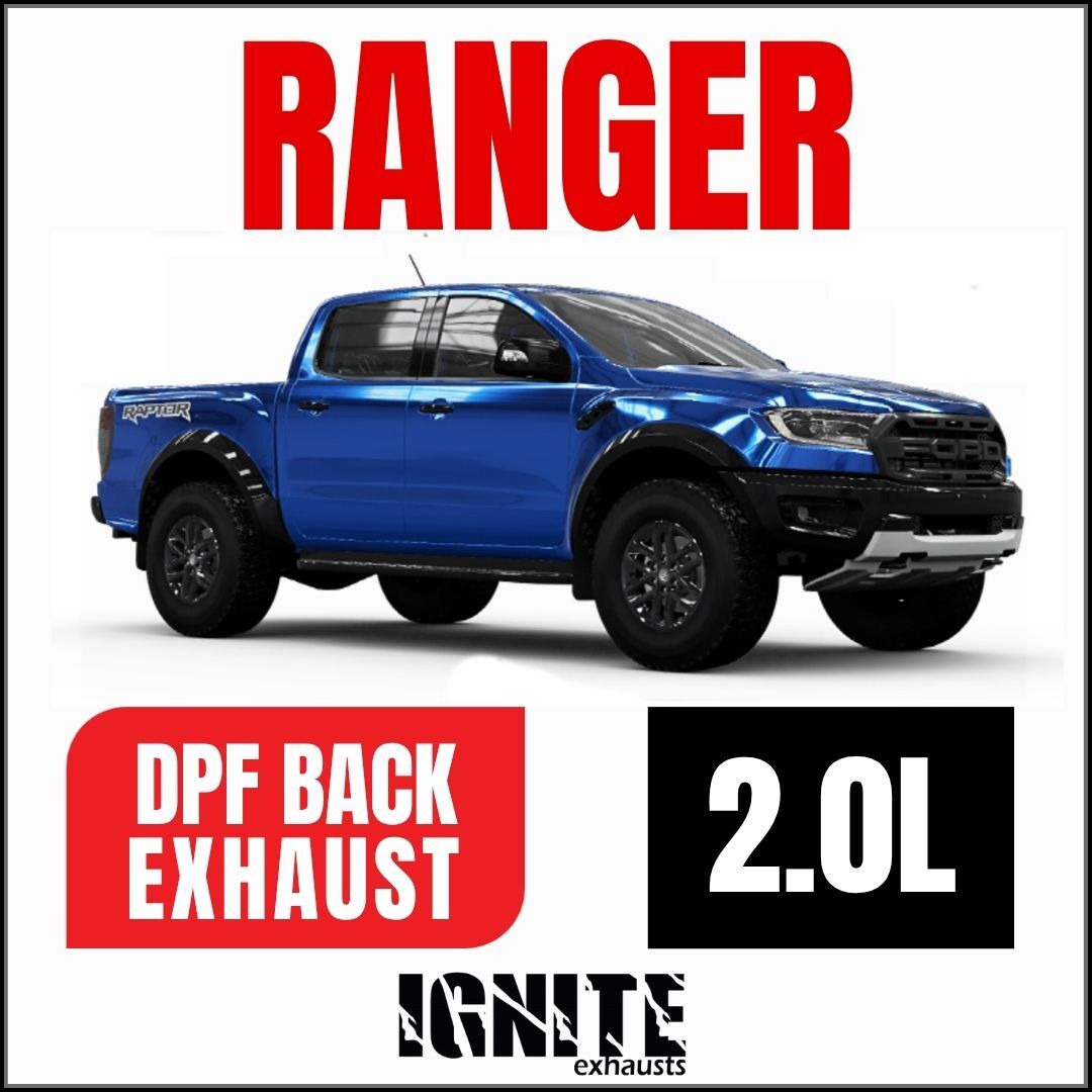Ford Ranger Raptor 2.0L DPF Model Ignite Exhaust